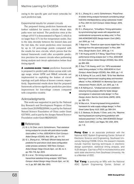 IEEE Design & Test - January/February 2023 - 68