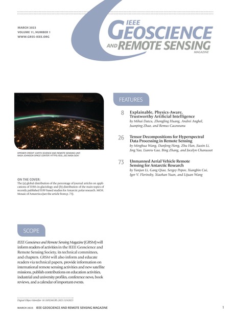 IEEE Geoscience and Remote Sensing Magazine - March 2023 - Contents