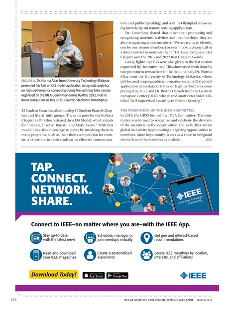 IEEE Geoscience and Remote Sensing Magazine - March 2023 - 102