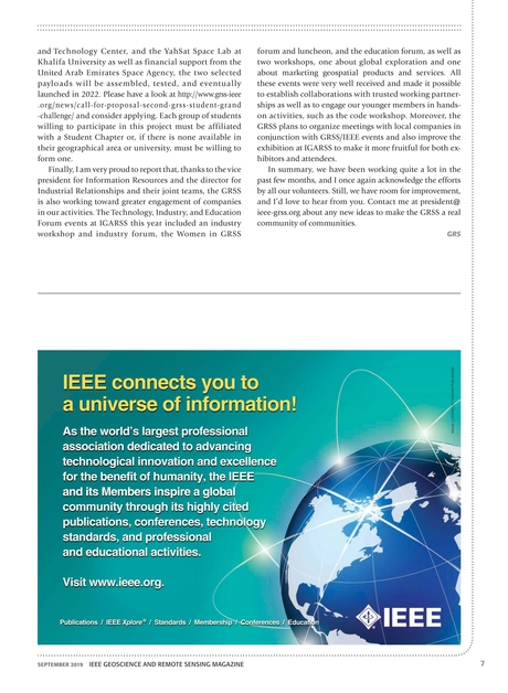 IEEE Geoscience and Remote Sensing Magazine - September 2019