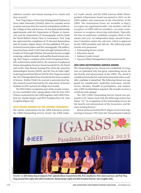 IEEE Geoscience and Remote Sensing Magazine - September 2023 - 118