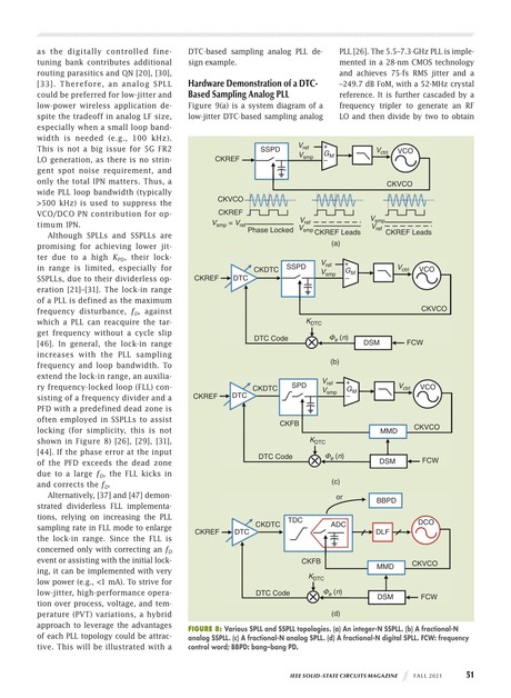 IEEE Solid States Circuits Magazine Fall 2021 51 IEEE Solid States Circuits Magazine Fall 2021 51