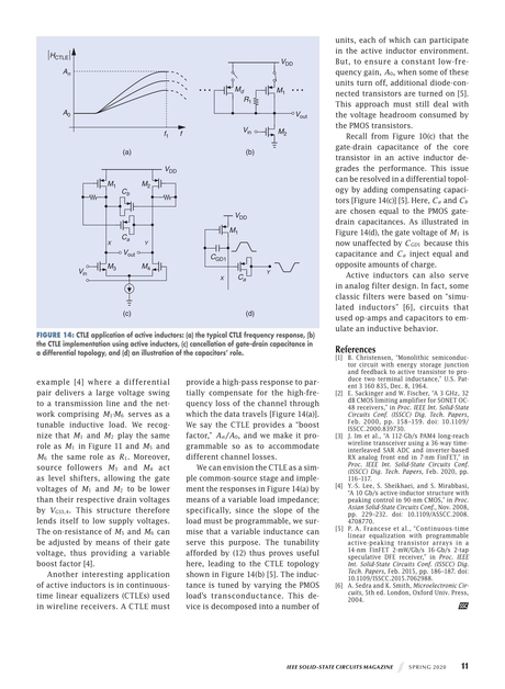 IEEE Solid-States Circuits Magazine - Spring 2020 - 11