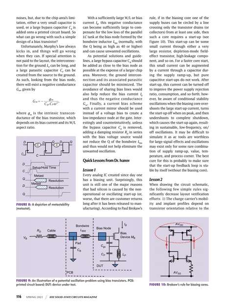 IEEE Solid-States Circuits Magazine - Spring 2021 - 116