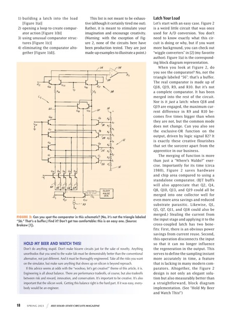 IEEE Solid-States Circuits Magazine - Spring 2023 - 18