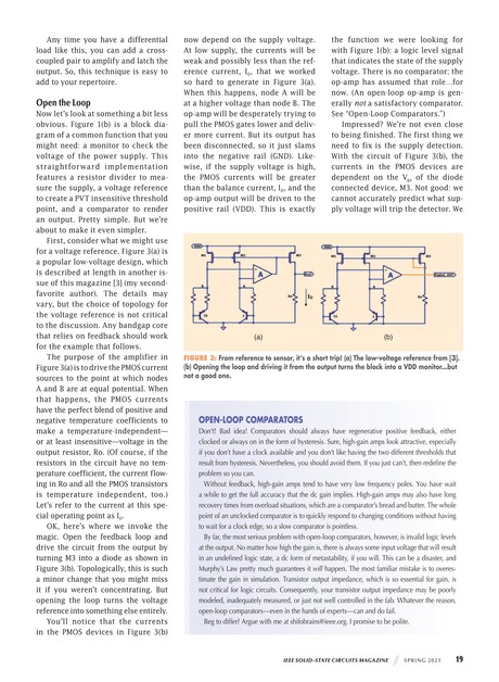 IEEE Solid-States Circuits Magazine - Spring 2023 - 19