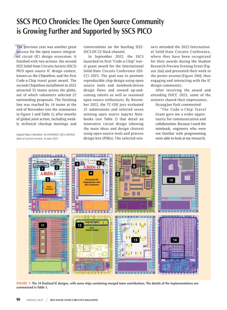 IEEE Solid-States Circuits Magazine - Spring 2023 - 90