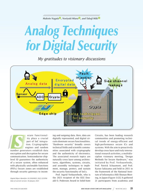 IEEE Solid-States Circuits Magazine - Winter 2023 - 25