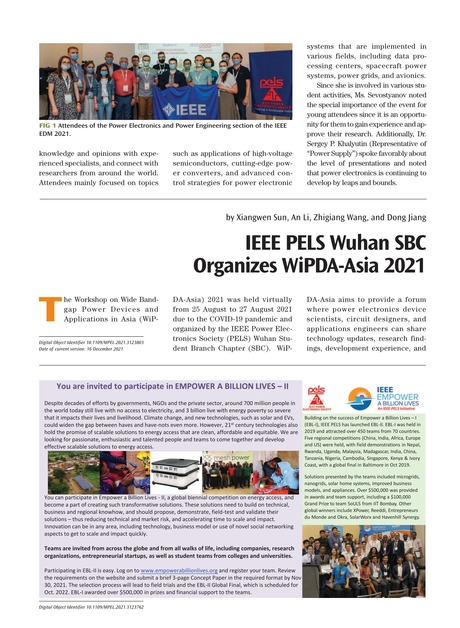 IEEE Power Electronics Magazine - December 2021 - 62