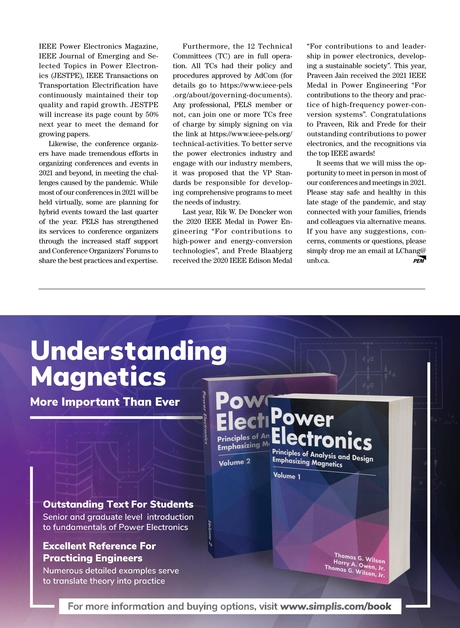 IEEE Power Electronics Magazine - June 2021 - 12