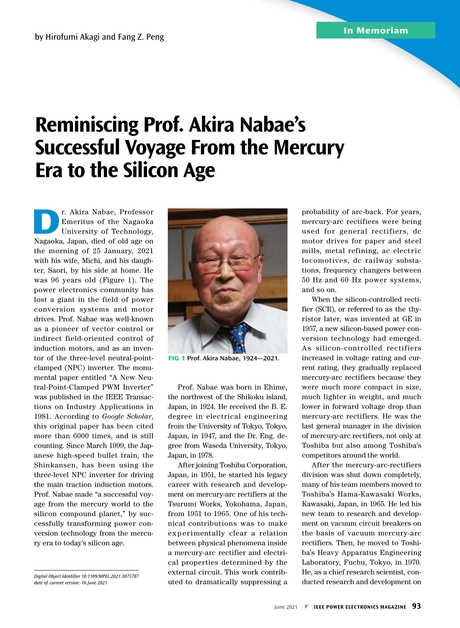 IEEE Power Electronics Magazine - June 2021 - 93