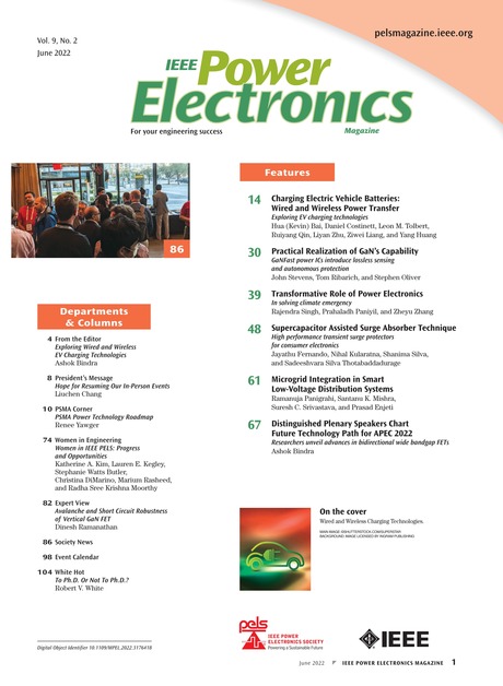 IEEE Power Electronics Magazine - June 2022 - Contents