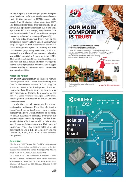 IEEE Power Electronics Magazine - June 2022 - 85