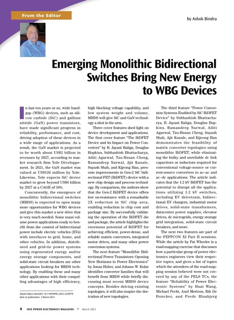 IEEE Power Electronics Magazine - March 2023 - 4
