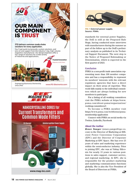 IEEE Power Electronics Magazine - March 2023 - 18