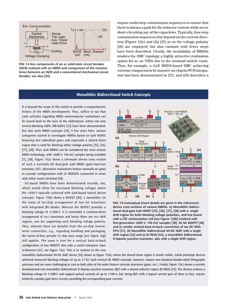 IEEE Power Electronics Magazine - March 2023 - 36