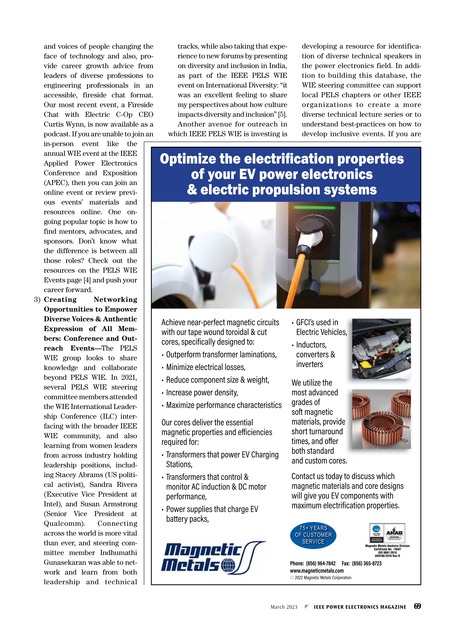 IEEE Power Electronics Magazine - March 2023 - 69
