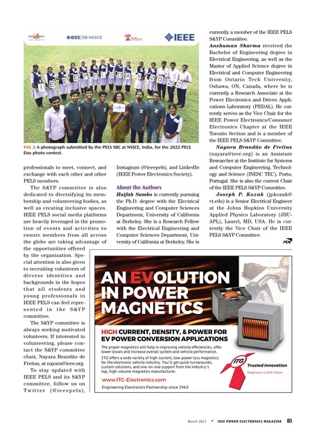 IEEE Power Electronics Magazine - March 2023 - 83