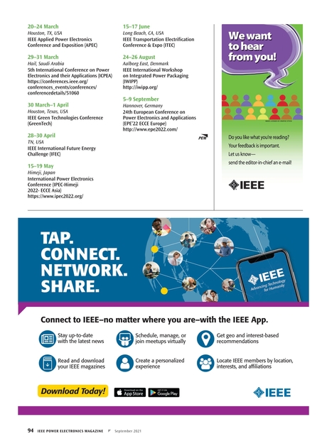 IEEE Power Electronics Magazine - September 2021 - 94