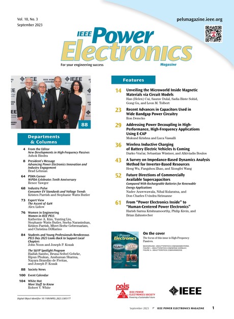 IEEE Power Electronics Magazine - September 2023 - 1