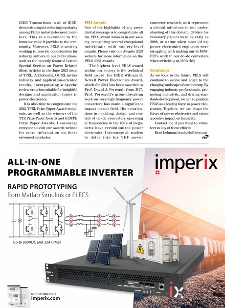 IEEE Power Electronics Magazine - September 2023 - 12