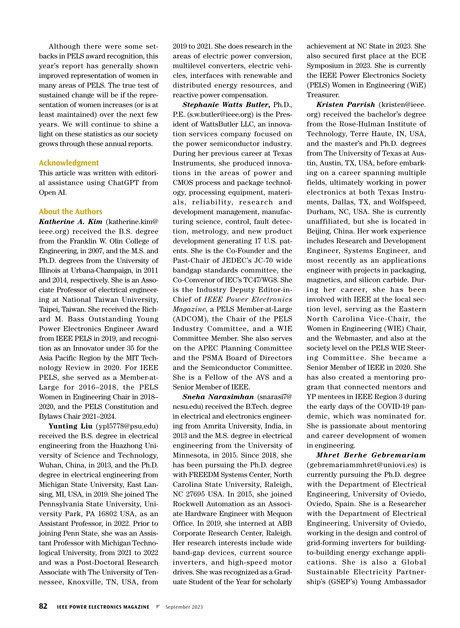 IEEE Power Electronics Magazine - September 2023 - 82