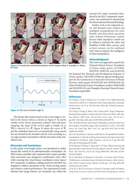 Ieee Robotics And Automation Magazine December 2022 113