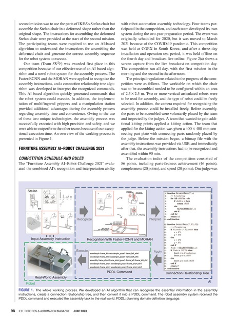 IEEE Robotics & Automation Magazine - June 2023 - 98