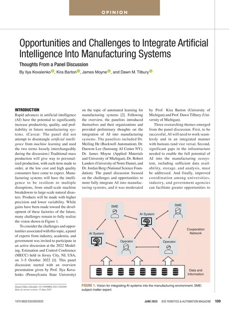 IEEE Robotics & Automation Magazine - June 2023 - 109