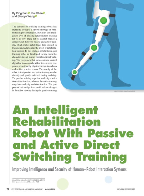 Ieee Robotics And Automation Magazine March 2023 72