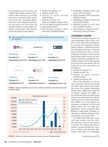 IEEE Robotics & Automation Magazine - March 2023 - 102