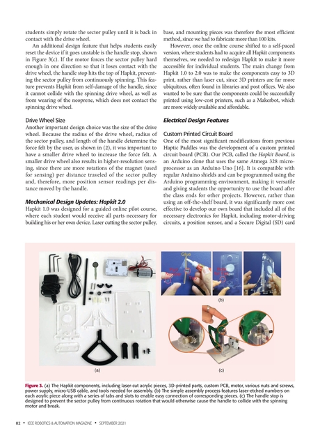 IEEE Robotics & Automation Magazine - September 2021 - 82