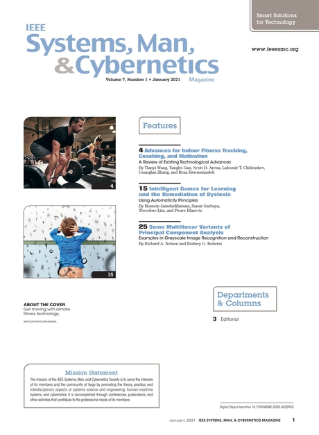 IEEE Systems, Man and Cybernetics Magazine - January 2021 - CONTENTS