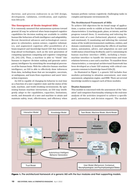 IEEE Systems, Man and Cybernetics Magazine - April 2022 - 10