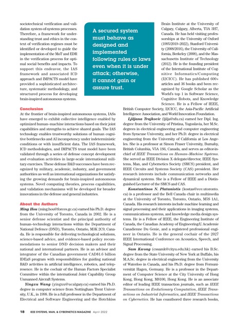 IEEE Systems, Man and Cybernetics Magazine - April 2022 - 18