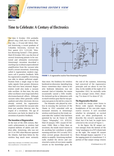 IEEE Solid-State Circuits Magazine - Fall 2014