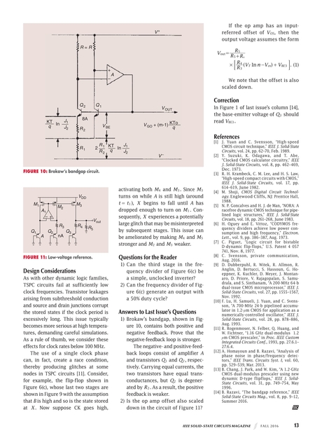 IEEE Solid-State Circuits Magazine - Fall 2016 - 13