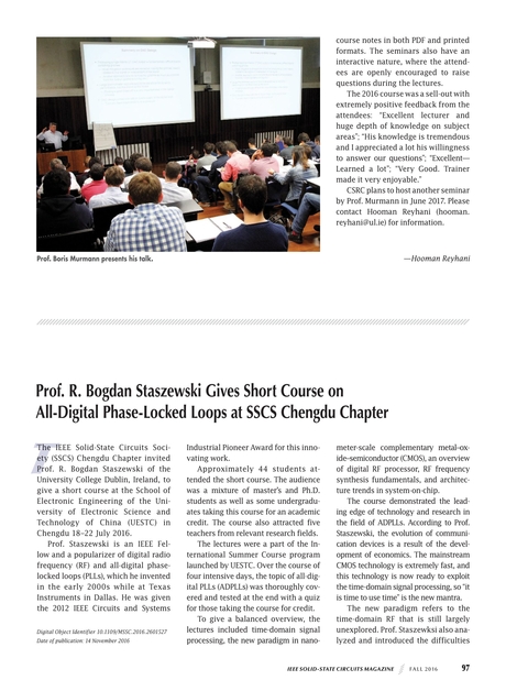 IEEE Solid-State Circuits Magazine - Fall 2016 - 97