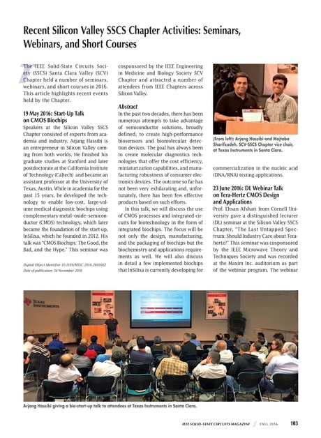 IEEE Solid-State Circuits Magazine - Fall 2016 - 103