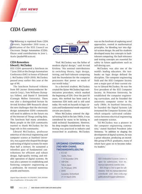IEEE Solid-State Circuits Magazine - Fall 2016