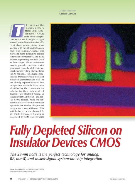 IEEE Solid-State Circuits Magazine - Fall 2017