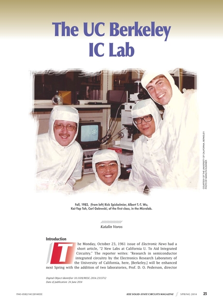 Ieee Solid State Circuits Magazine Spring 2014 25
