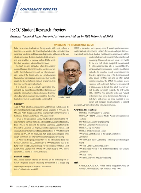 Ieee Solid State Circuits Magazine Spring 2014 68