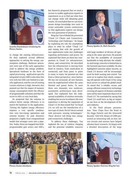 IEEE Solid-State Circuits Magazine - Spring 2014 - 72