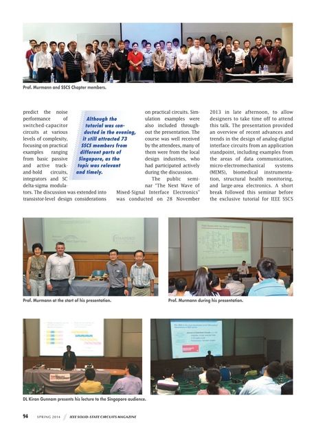 IEEE Solid-State Circuits Magazine - Spring 2014 - 94