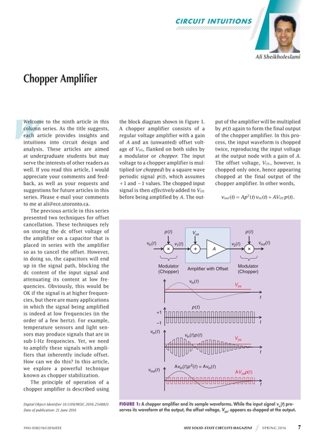 IEEE Solid-State Circuits Magazine - Spring 2016