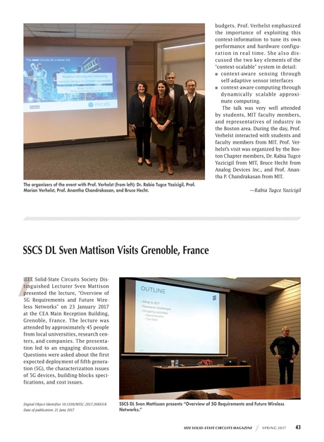 Ieee Solid State Circuits Magazine Spring 2017 43