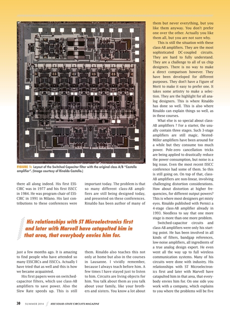 IEEE Solid-State Circuits Magazine - Summer 2014 - 30