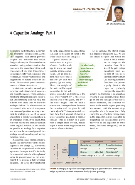 IEEE Solid-State Circuits Magazine - Summer 2016