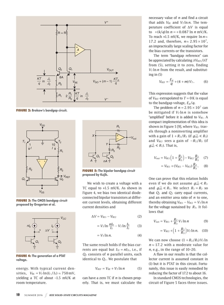 IEEE Solid-State Circuits Magazine - Summer 2016